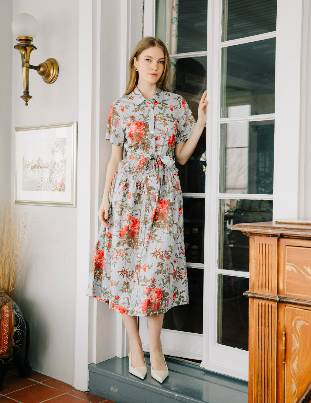 Drew Midi Dress – LOVE THE LABEL
